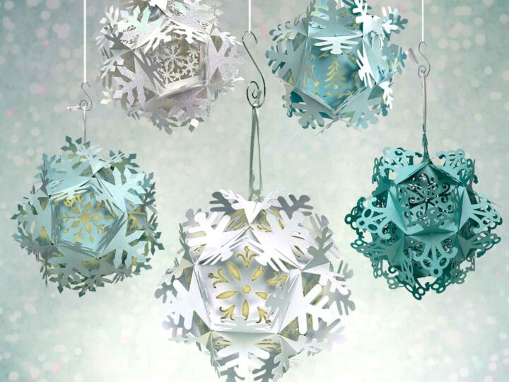 Paper Snowflake Lanterns Mudder Brandclub Mudder 5 Piece Snowflake