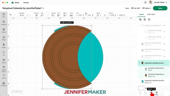 Make A Perpetual Calendar To Use Year After Year! - Jennifer Maker