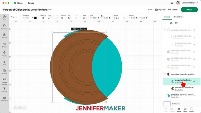 Make A Perpetual Calendar To Use Year After Year! - Jennifer Maker
