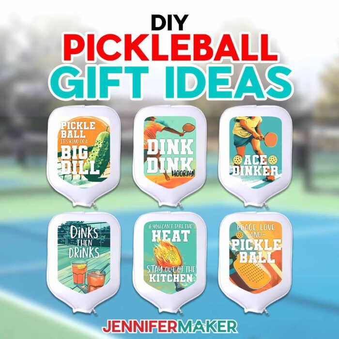 Best Pickleball Gift Ideas: Sublimated Paddle Covers & MORE! - Jennifer ...