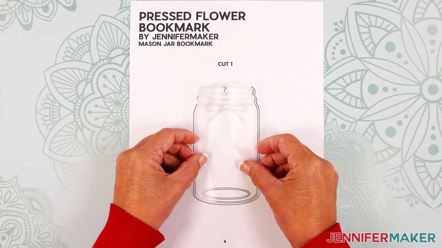 Make Pretty Pressed Flower Bookmarks with Lamination - Jennifer Maker