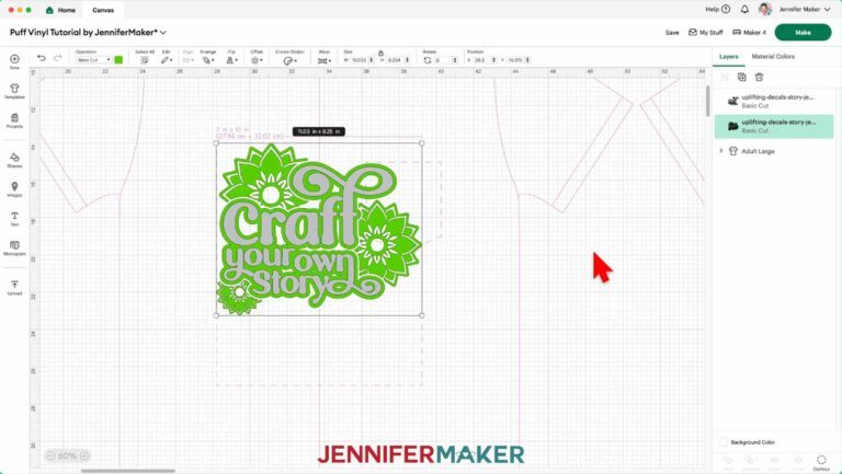 Puff Vinyl Tutorial: My Best Trick for Perfect Puffs! - Jennifer Maker