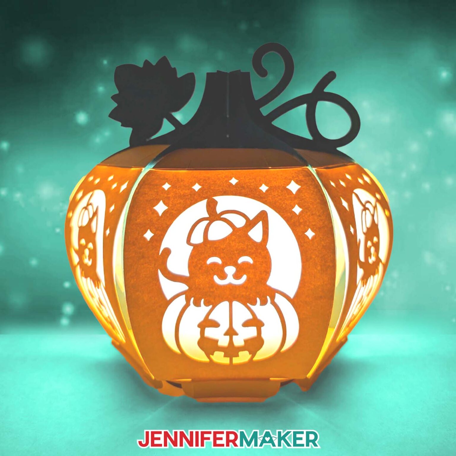 Fresh Pumpkin Lantern Designs for Fall: Free No-Carve Ideas! - Jennifer ...