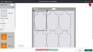 3D Pumpkin Lantern for Halloween - With Only Paper! - Jennifer Maker