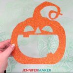 3D Lighted Pumpkin Shadow Box for Halloween! - Jennifer Maker