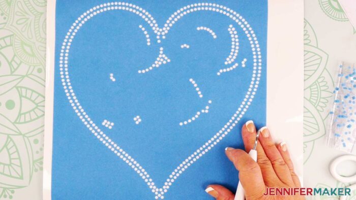 You Can Make Rhinestone Templates with Cricut! - Jennifer Maker
