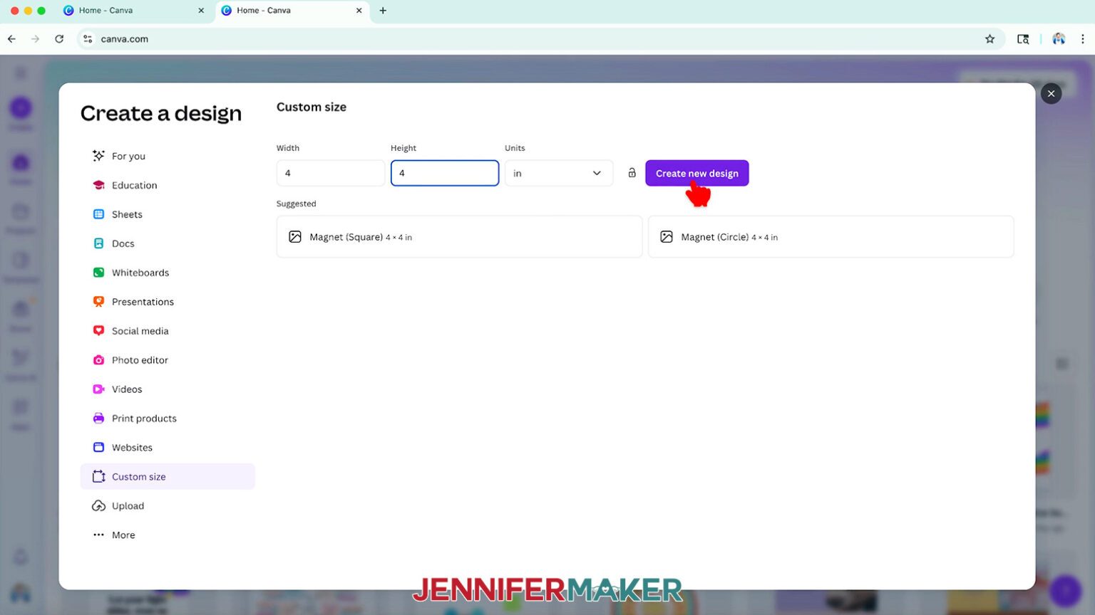 How to Create a Seamless Pattern In Canva - Easy Tutorial & Guide ...
