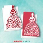 Easy Side Edge Cards With Cricut: New Designs To Make! - Jennifer Maker