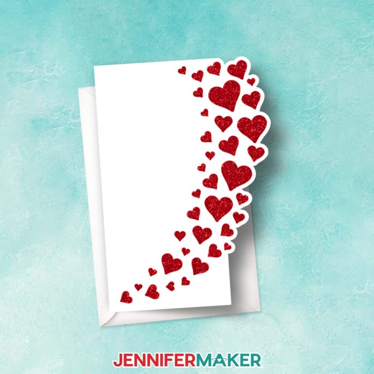 Easy Side Edge Cards With Cricut: New Designs To Make! - Jennifer Maker