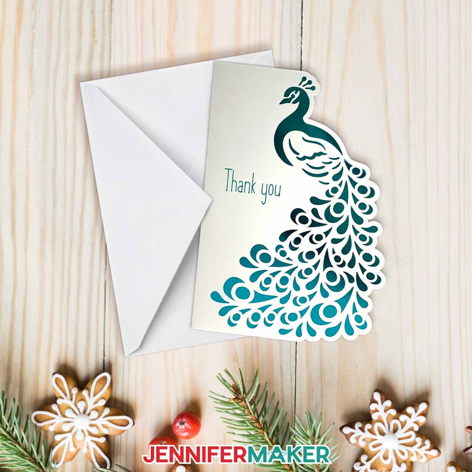 How To Make Easy Side Edge Cards With Design Details - Jennifer Maker