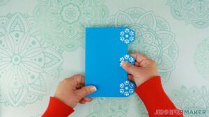 How To Make Easy Side Edge Cards With Design Details - Jennifer Maker