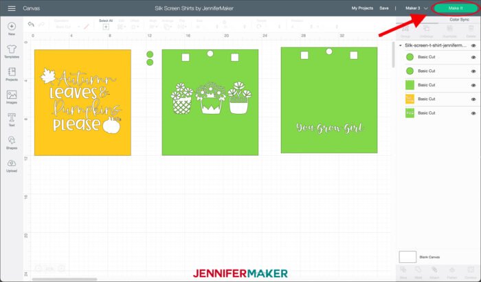 Silk Screen Shirt - Jennifer Maker