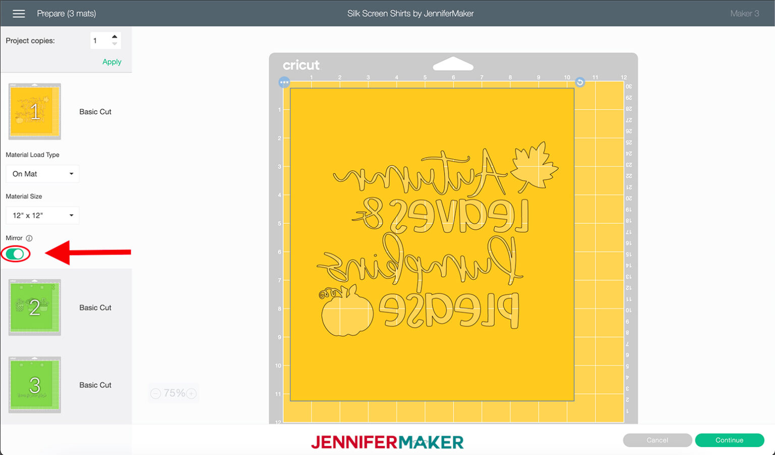 Silk Screen Shirt - Jennifer Maker