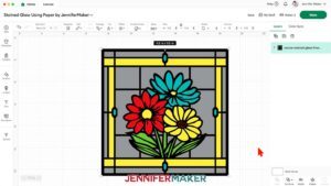 Make Stained Glass Using Paper for Easy Window Art - Jennifer Maker