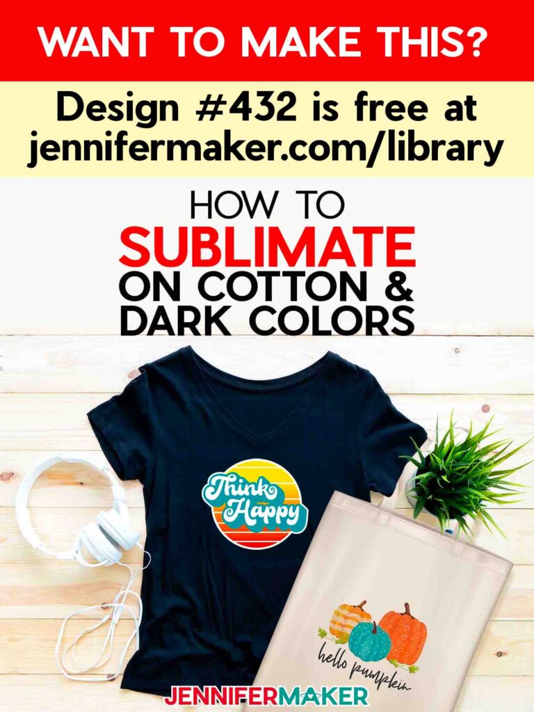 How to Sublimate on Cotton and Dark Colors with HTV, EasySubli, and DTV ...