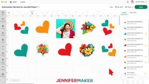 Sublimation Blankets Ideas: How To Make Photo Designs - Jennifer Maker