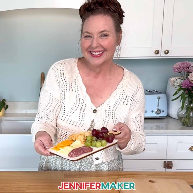 How to Make a Charcuterie Board With Sublimation Blanks - Jennifer Maker