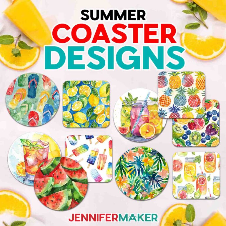 Summer Watercolor Designs for Print & Sublimation Projects! - Jennifer ...