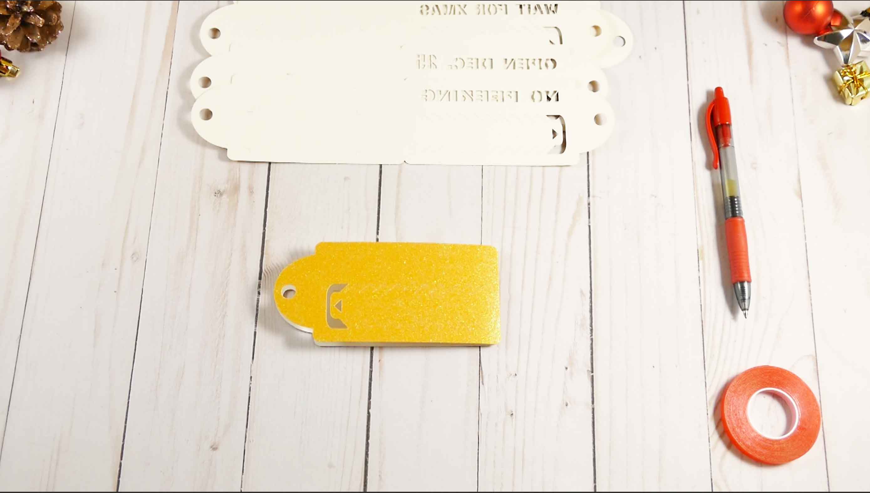 Tear-Away Reveal Gift Tag Ensures No Peeking! - Jennifer Maker