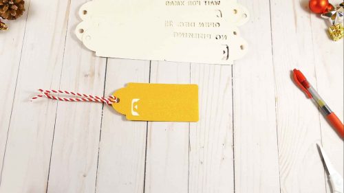 Tear-Away Reveal Gift Tag Ensures No Peeking! - Jennifer Maker
