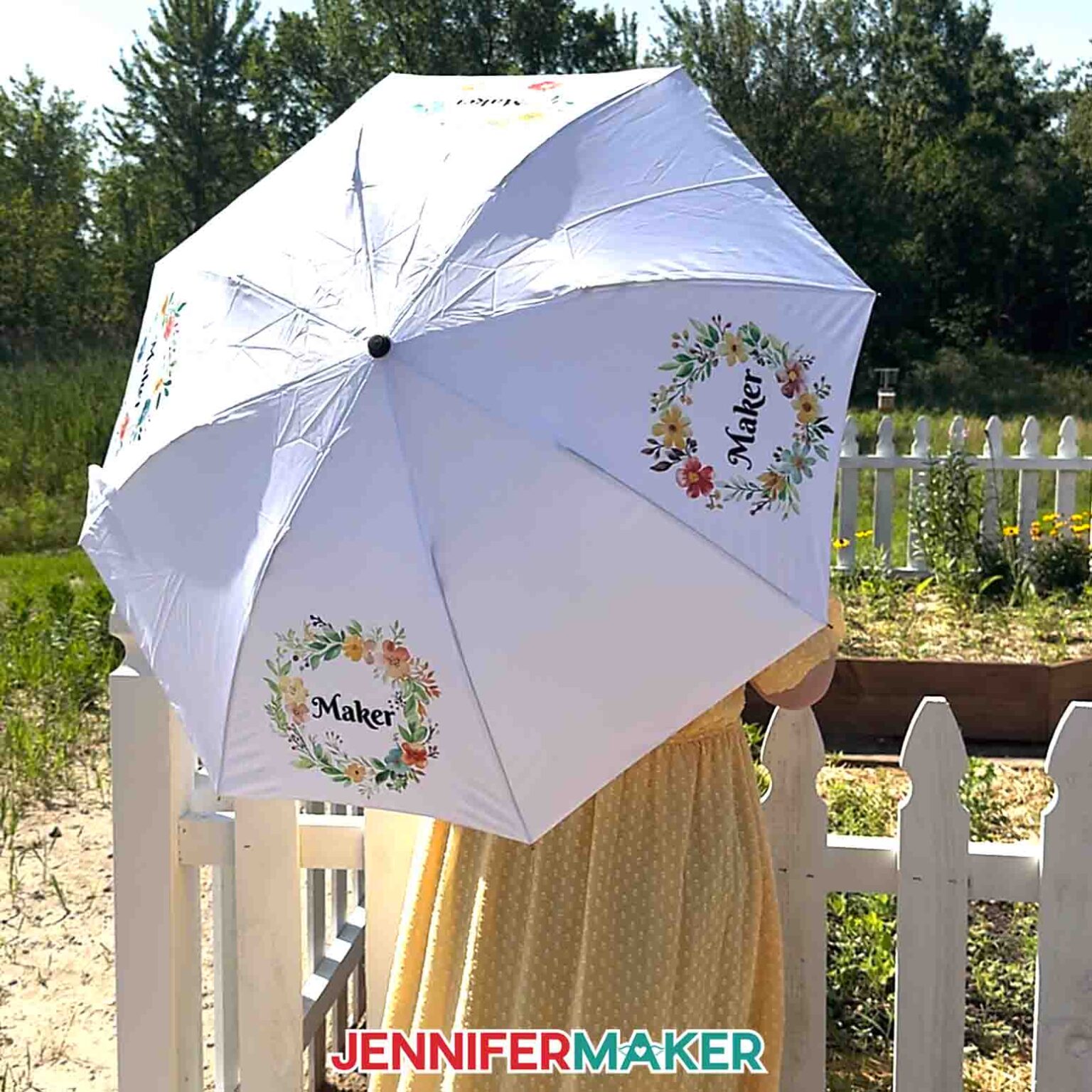 How To Sublimate An Umbrella: Tips For Curved Sublimation - Jennifer Maker