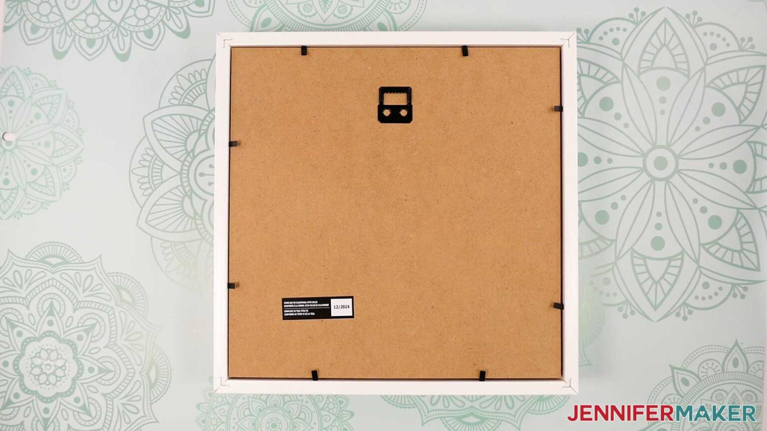 How to Make a 3D Christmas Village Shadow Box with Lights - Jennifer Maker