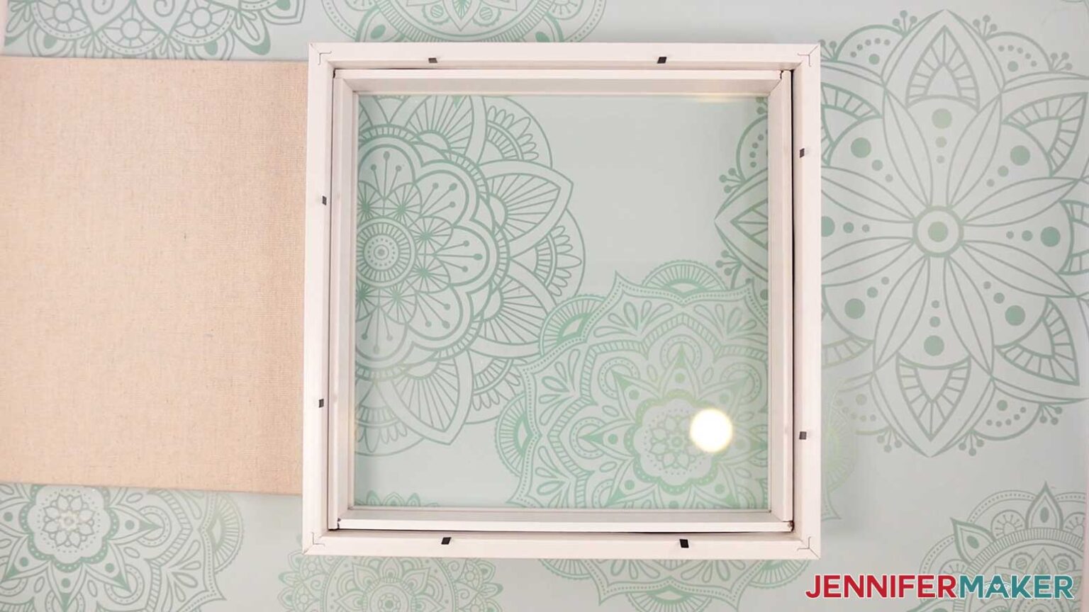 Village Shadow Box With Lights - Jennifer Maker