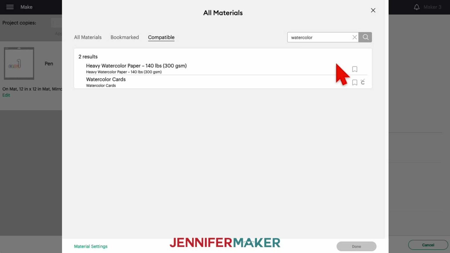 Paint Watercolor Plants - Jennifer Maker