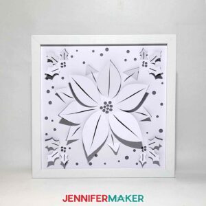 Winter Backlit Shadow Box: DIY 3D Lighted Scene! - Jennifer Maker