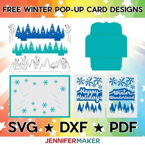 Winter Pop-Up Cards: Make a Cozy, Snowy Scene That Lights Up ...